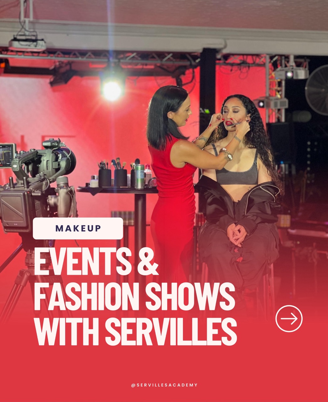 Events + Fashion Shows with Servilles Makeup Students - Servilles Academy